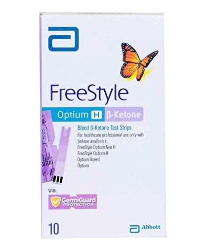 FREESTYLE OPTIUM H BLOOD KETONE TEST STRIPS 10 (HP)