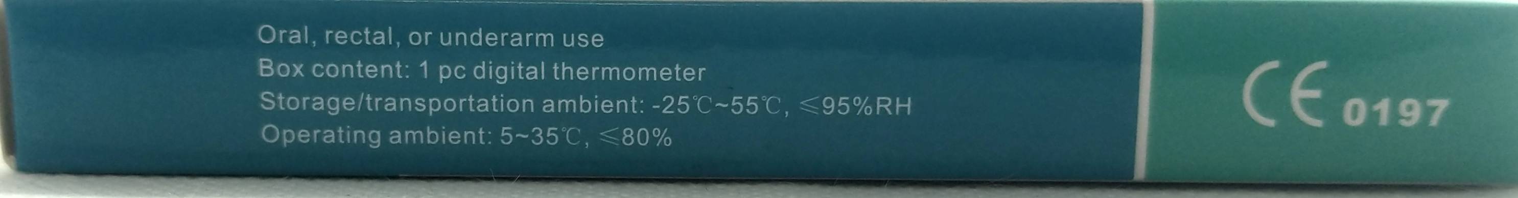 ECOMED MEDICAL DIGITAL THERMOMETER