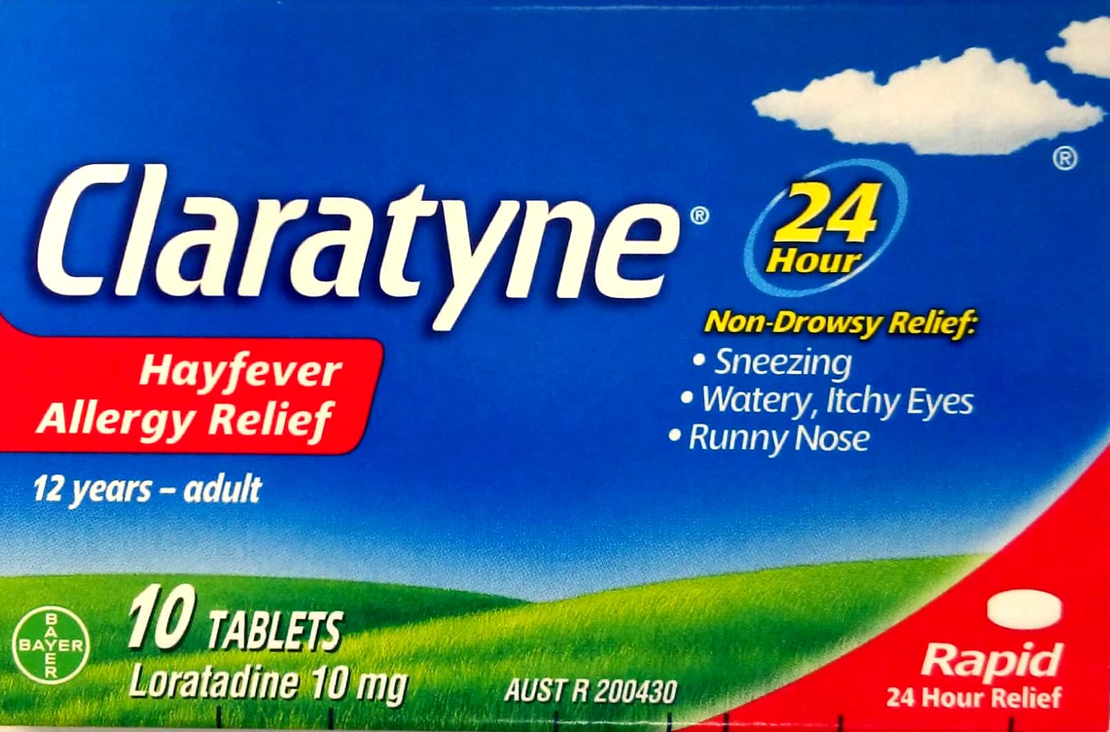 CLARATYNE RAPID TABLETS 10MG 10