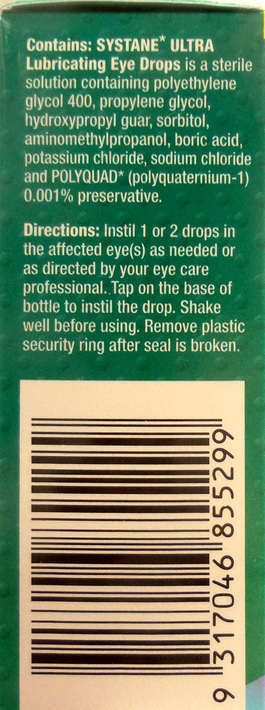 SYSTANE ULTRA EYE DROPS 10ML