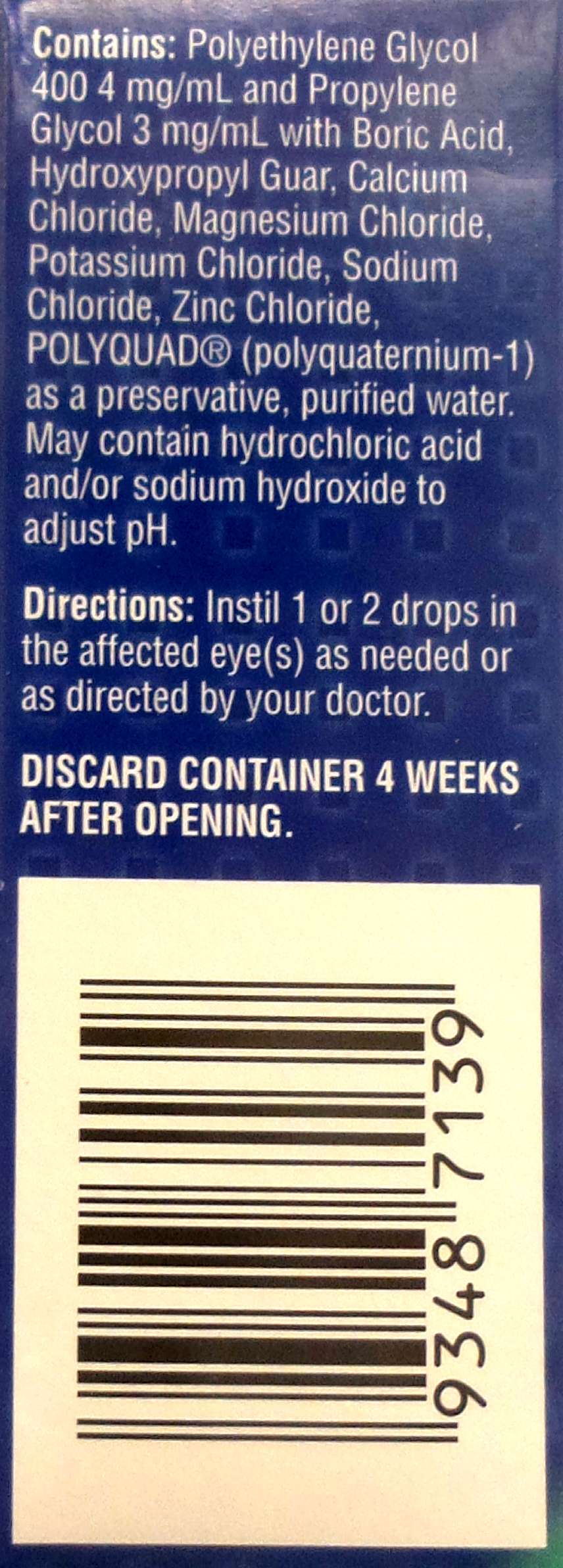 SYSTANE LUBRICATING EYE DROPS 15ML