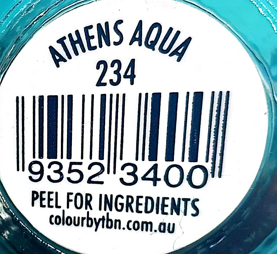 TOTAL BEAUTY NETWORK POLISH ATHENS AQUA