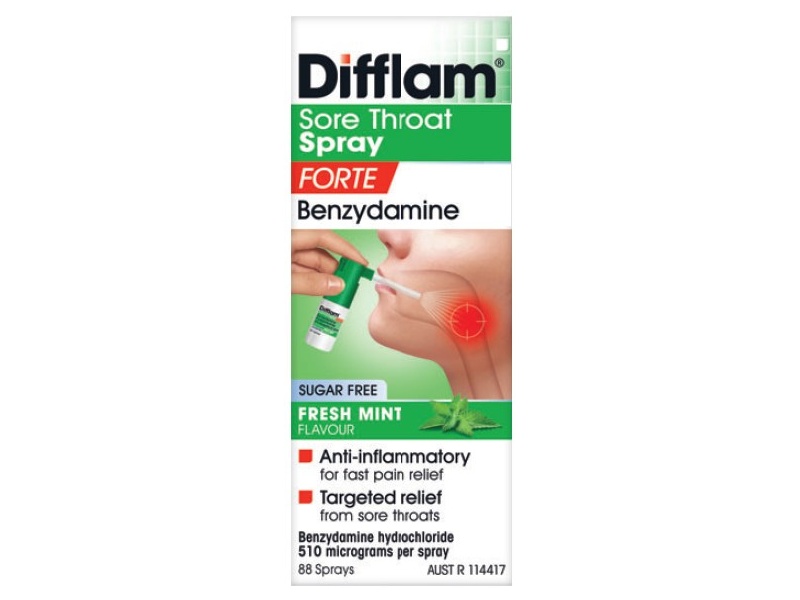 DIFFLAM FORTE THROAT SPRAY 15ML