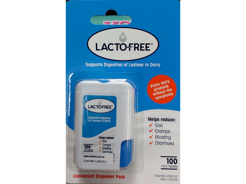LACTO FREE TABLETS 100