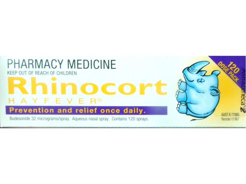 RHINOCORT HAY FEVER 32MCG DOSES - 120