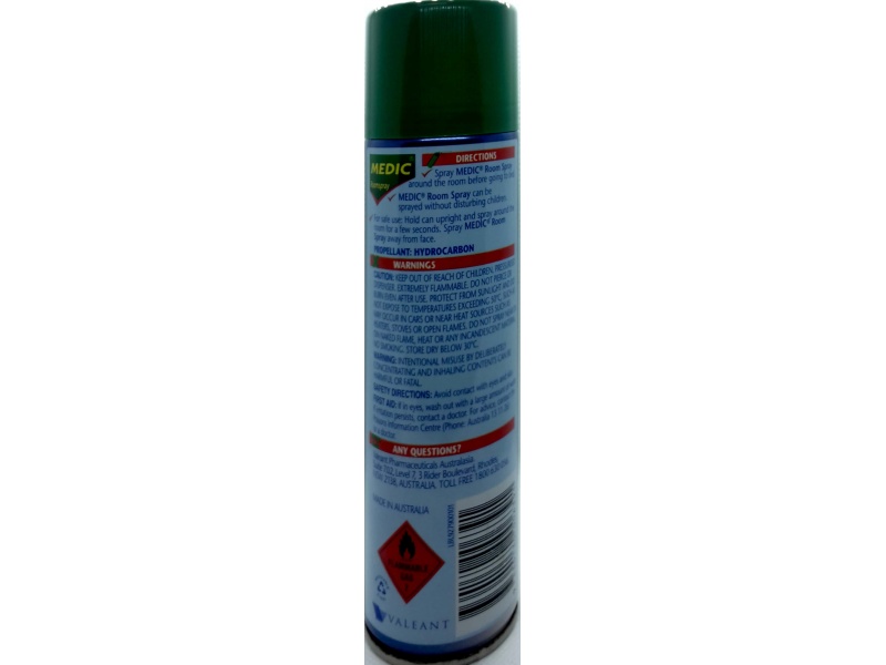 MEDIC VAPOUR ROOMSPRAY 125MG