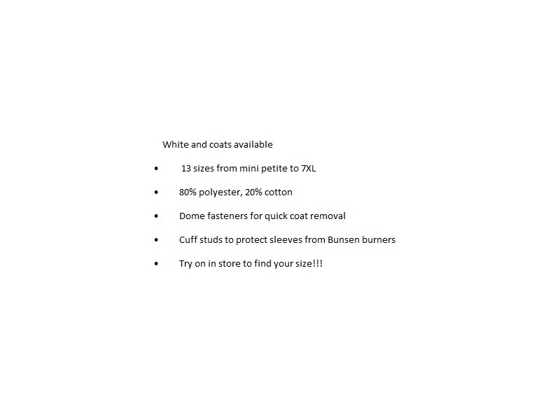 LAB COAT 4XL